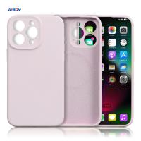 China Anti Fingerprint Silicone Phone Case Waterproof Cover With Magsafe for sale