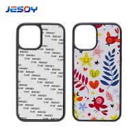 China DIY Sublimation Phone Case Aluminum Plate Heat Transfer Phone Case Black White Transparent for sale