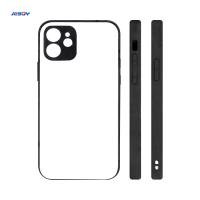 China Customized Sublimation Phone Case TPU Shockproof Protective Phone Case Black For Sumsung S24 Ultra for sale