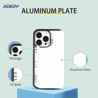 China OEM / ODM Sublimation Blank Mobile Cover Business Aluminum Cell Phone Case for sale