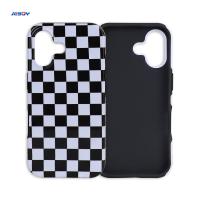 China 3D Film Blank Sublimation Phone Cases PC Coating Double Layer Phone Cases White 2 In 1 for sale