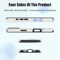 China 2 In 1 White 3D Sublimation Blank Mobile Cases Custom iPhone Covers for sale