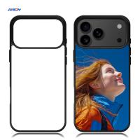China TPU Sublimation Blank Phone Case Shockproof 2D Mobile Case Black / White / Transparent for sale