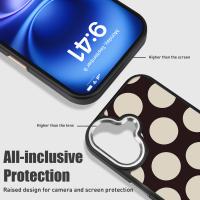 China Custom Brand High-quality Shockproof Metal Frame UV Printed With Velvet Magnetic Phone Case for iPhone 17 16 15 Pro Max for sale