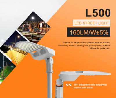 China Smart Induction LED Street Lamp Fixtures 165LM/W IP66 With NEMA Socket for sale