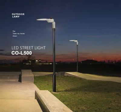 China Public Street Lighting Fixture 165LM/W IP66 Smart Sensor High Pole Warm Light for sale