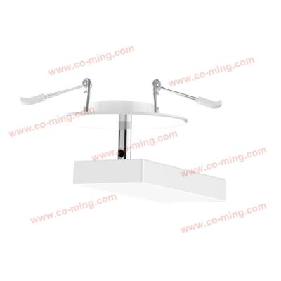 China Flat Square LED Ceiling Downlights Multiple Color Temperature With 120 Degree Angle for sale