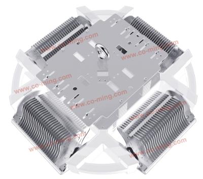 China OEM Custom Bridgelux Indoor and outdoor High Bay Led Lights with white  High Power 400W 70 -  80 CRI Ce  RoHs for sale