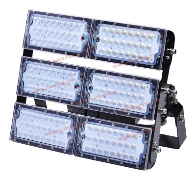 China 300 Watts Adjustable LED Flood Lights Lumileds With Aluminum Fin Material Waterproof IP65 for sale