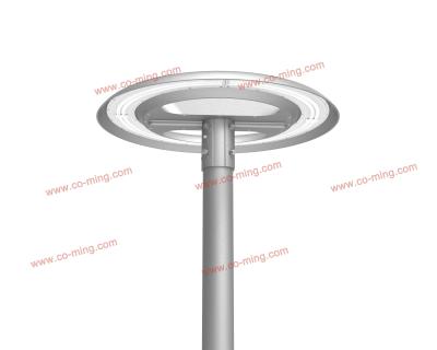 China 50W 8000lm Adjustable LED Post Top Light High Lumen IP66 IK10 160LM/W Energy Saving for sale