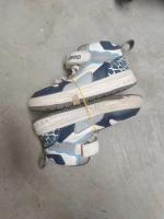 China Mixed Colors Used Kids Shoes Flat Athletic Canvas Shoes Affordability Used for sale