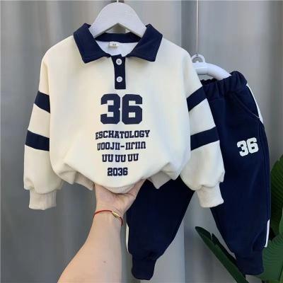 China 0-17 Years Old Toddler Boy Fall Clothes Autumn Pure Cotton Suit for sale