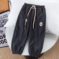 China Elastic Waistband Kids Corduroy Pants for sale