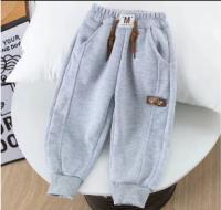 China Cute Bear Patterned Kids' Pants for sale