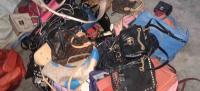 China Leather Canvas Nylon Second Hand Luxury Designer Bags One Kilogram for sale