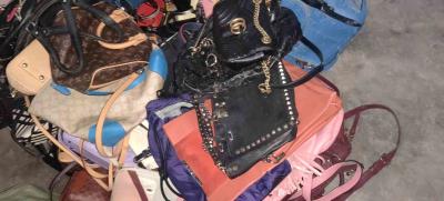 China Multicolored Leather Second Hand Luxury Bags Lady'S Satchel Rucksacks for sale