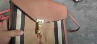 China Practical Interiors Second Hand Luxury Bags Preloved Handbags With Zippered Pockets for sale