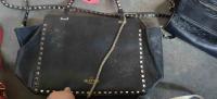 China Canvas Material Authentic Second Hand Designer Bags With Multiple Pockets for sale