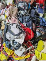 China Metal-Plated 2nd Hand Bags Second Hand Satchel With Adjustable Strap for sale
