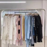 China Solid Striped Used Fashion Clothing Pre Owned Formal Dresses S M L XL for sale