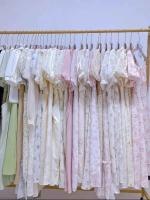 China Cotton Polyester Nylon 2nd Hand Designer Dresses Second Hand Formal Wear Embroidered for sale