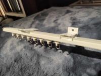 China Curved Ceiling Curtain Track Room Divider Ceiling Wall Mounted Bendable Track System for sale