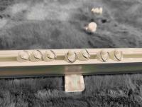 China Aluminum Alloy Slide Rail Curtain Track Straight Thickened Silent Double Track Single Track for sale