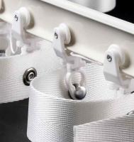 China Thickened Snake Shaped Curtain Track Aluminum Alloy Slide Curtain Track for sale