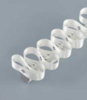 China Embedded Invisible Curtain Track Balcony Bedroom Type Exposed Type Snake Curtain for sale