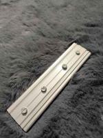 China Aluminum Alloy Straight Rail Curtain Track Connector Pole Splicing Butt Joint for sale
