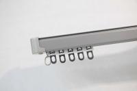 China Smooth Sliding Ceiling Curtain Tracks Wall Mounted Curtain Track Systems for sale