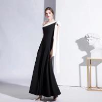 China Timeless Elegance Black Evening Dress for sale