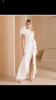 China Romantic Strapless Evening Dress for Dinner for sale