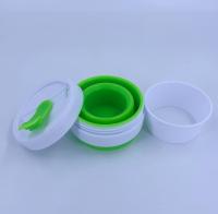 China Stock Portable Retractable Collapsible Water Bottle for Event Gift and Pocket Coffee Cup for sale