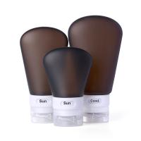China Convenient Silicone Travel Bottle Kit Volume 37ml / or Custom 89ml Sample Free Sample for sale