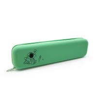 China Logo Welcome Customization Student Silicone Storage Bag for Organizing Pens and Tools for sale