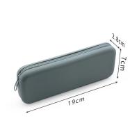 China Logo Welcome Customization Student Silicone Storage Bag for Organizing Pens and Tools for sale