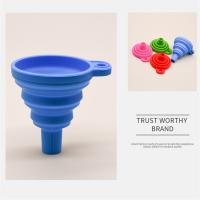 China Silicone Folding Funnel The Perfect Addition to Your Kitchen for Utensil Dispensing for sale