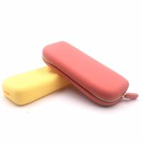 China Customized Logo Acceptable Cosmetic Storage Bag 2024 Hot Silicone Makeup Bag for Women for sale