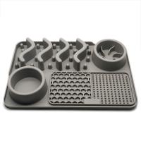 China Customizable Silicone Pet Bowl Lick Mat for Slow Eating and Anti-Obesity Training for sale