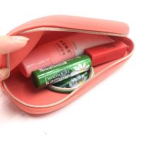 China Customized Logo Acceptable Cosmetic Storage Bag 2024 Hot Silicone Makeup Bag for Women for sale