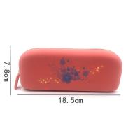 China Customized Logo Acceptable Cosmetic Storage Bag 2024 Hot Silicone Makeup Bag for Women for sale