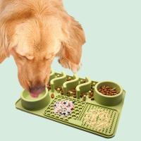 China Customizable Silicone Pet Bowl Lick Mat for Slow Eating and Anti-Obesity Training for sale