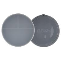 China Silicone Baby Plate with Lid and Suction Customized Color Food Grade Feeding Set for sale