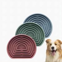China Customized Logo Acceptable Silicone Dog Licking Mat for Slow Feeding and Digestion 2024 for sale