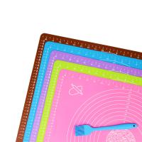 China 100% Food Grade Silicone Kneading Dough Mat for Baking in Multi-Color Non-Slip Design for sale
