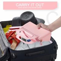 China Colorful Customized Silicone Zipper Pouch for Women's Cosmetic and Toiletry Storage for sale
