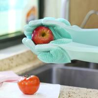 China Silicone Dishwashing Gloves for Temperature Range -40 220 C Highly Welcome OEM/ODM for sale