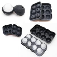 China Silicone Ice Cube Tray for Making Whiskey Ice Balls BPA-Free Food Grade Material for sale