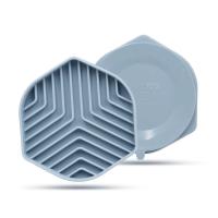 China Pet Silicone Treat Dog Lick Mat With Suction Slow Feeder Bowl for Stocked Pet for sale